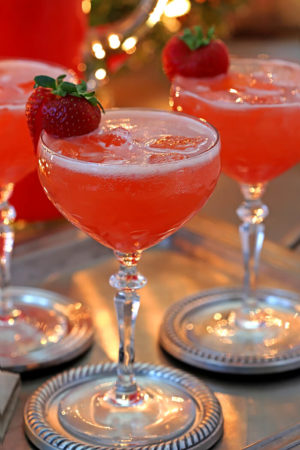 Sparkling Fruit Punch Cocktail - Creative Culinary
