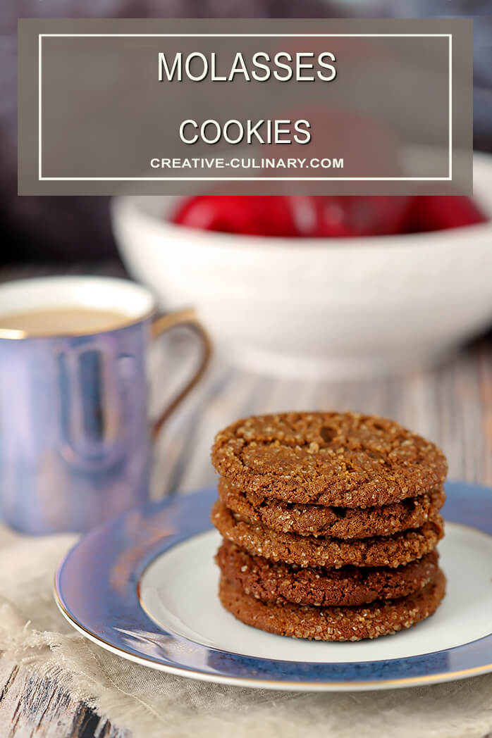 Best Homemade Molasses Cookies - Creative Culinary