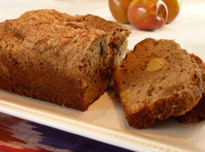 Apple, Walnut and Cream Cheese Bread - Creative Culinary