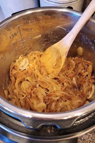 Caramelized Onions in the Instant Pot - Creative Culinary