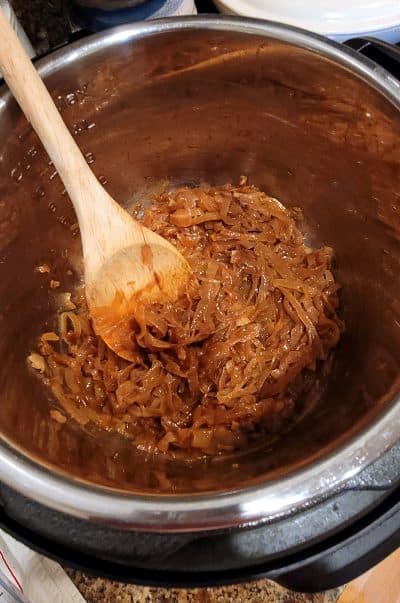 Caramelized Onions in the Instant Pot - Creative Culinary