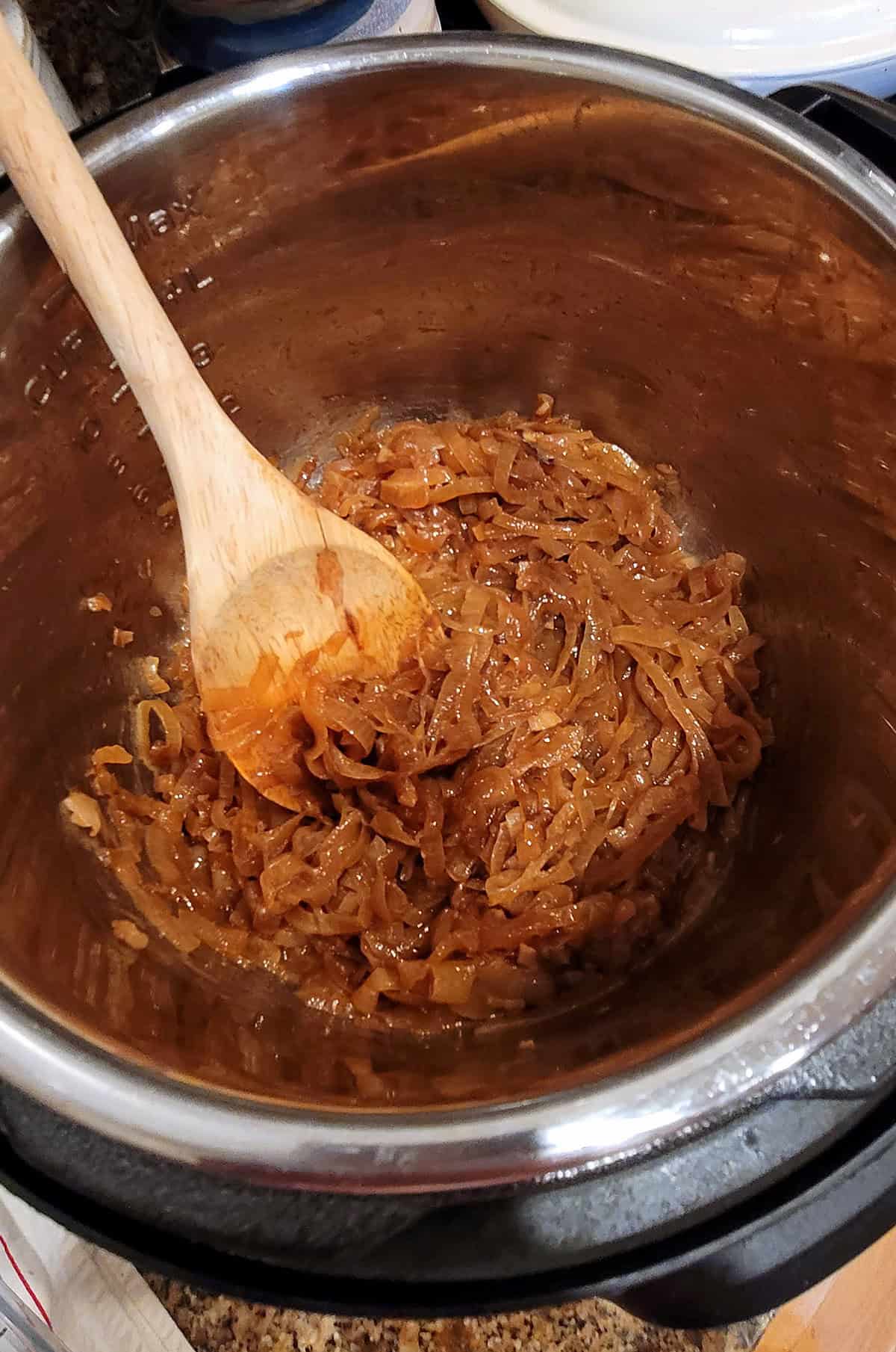Caramelized Onions in the Instant Pot - Creative Culinary