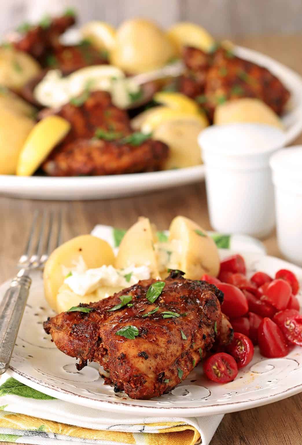 Spanish Tapas Chicken - Creative Culinary