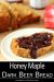 Honey Maple Dark Beer Bread - Creative Culinary