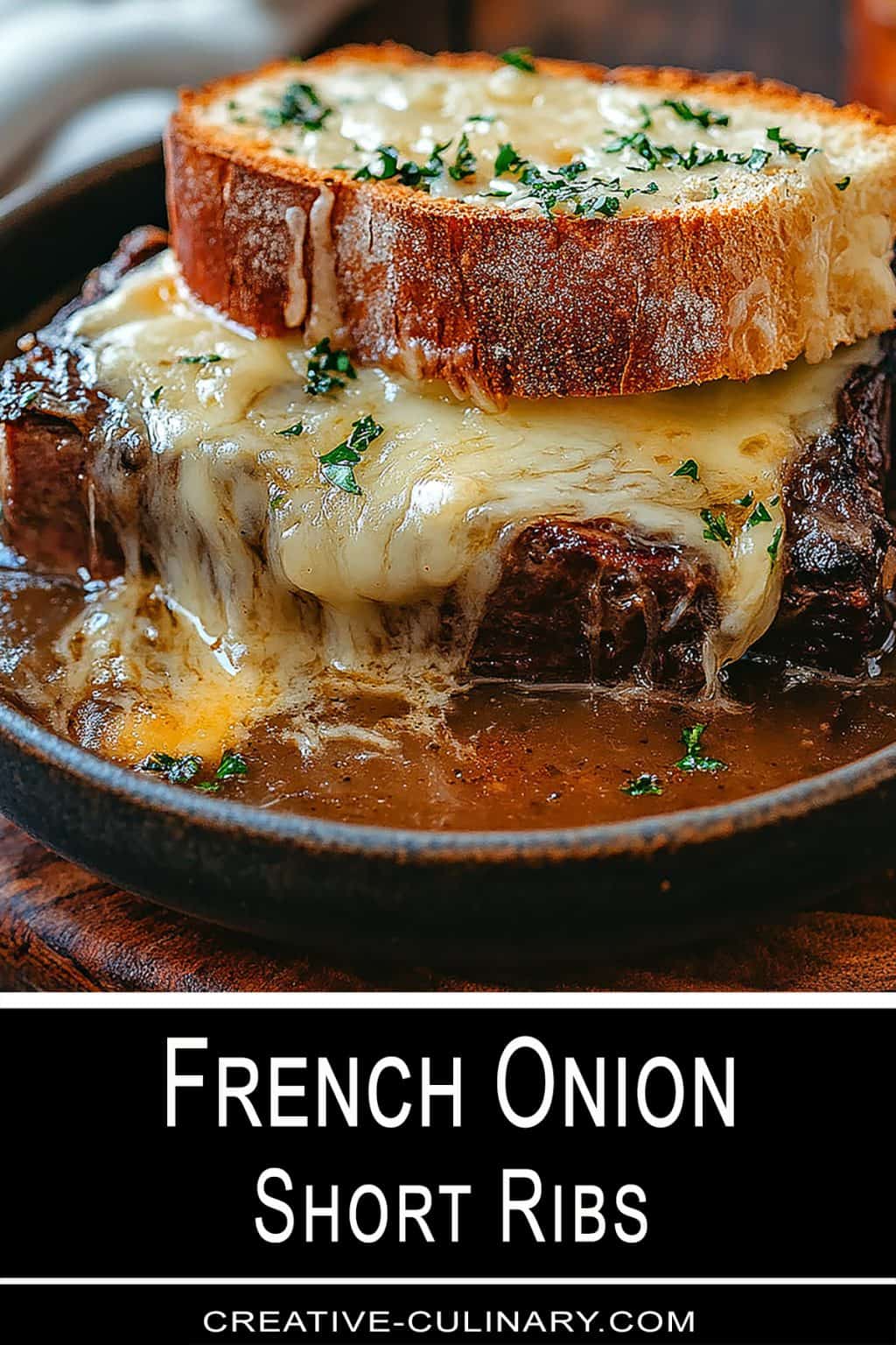 French Onion Short Ribs - Creative Culinary