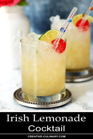 Irish Lemonade Cocktail - Creative Culinary