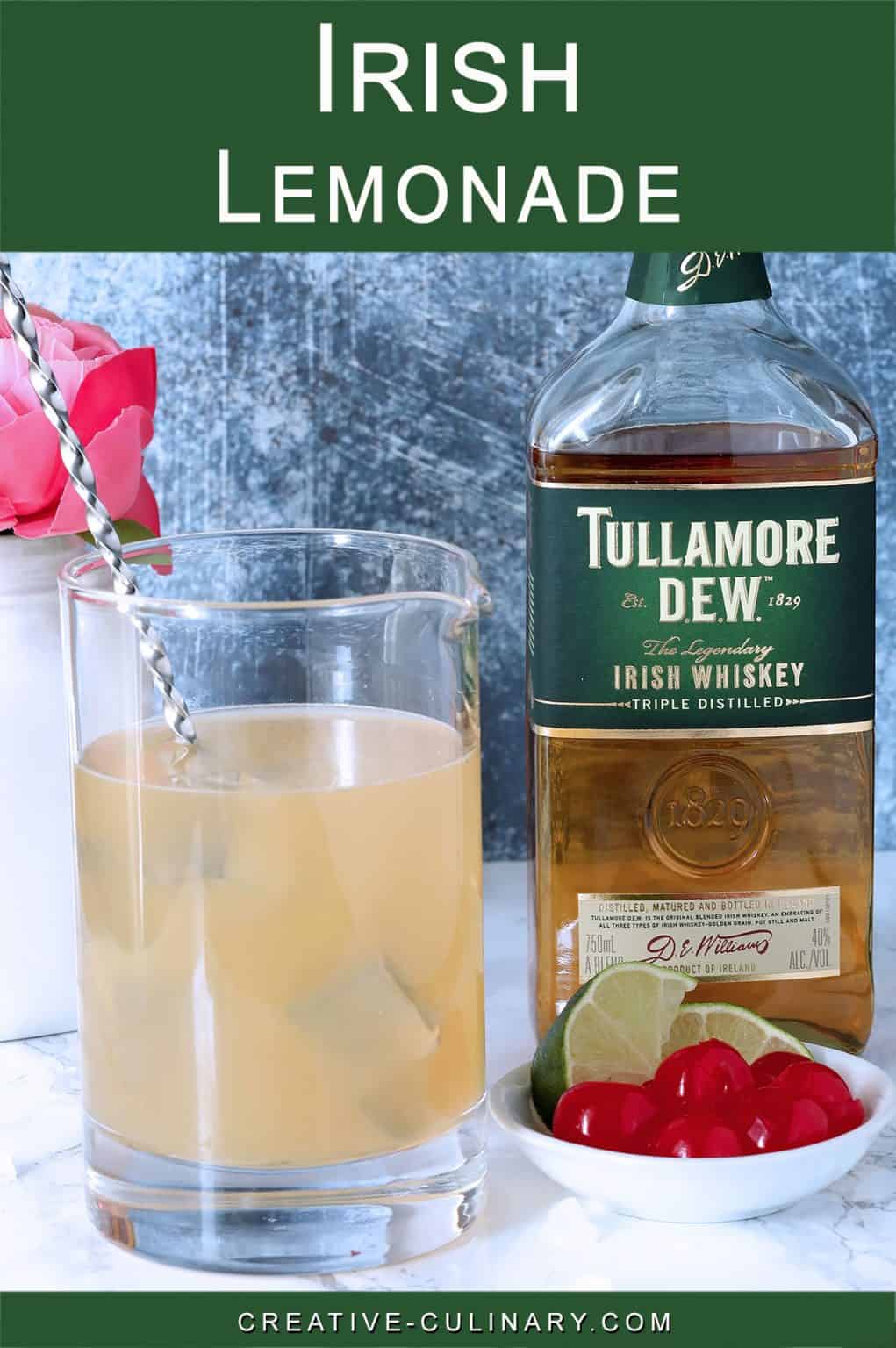 Irish Lemonade Cocktail - Creative Culinary