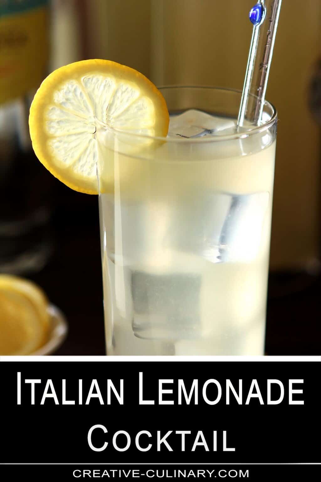 Italian Lemonade Cocktail - Creative Culinary
