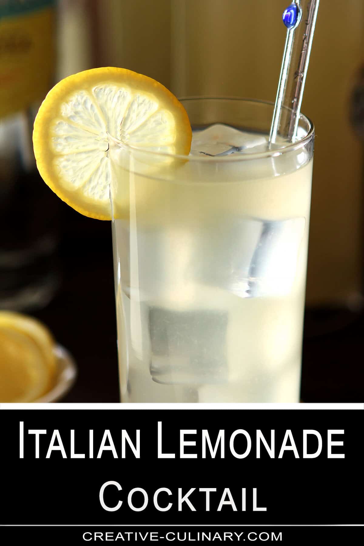 Italian Lemonade Cocktail - Creative Culinary