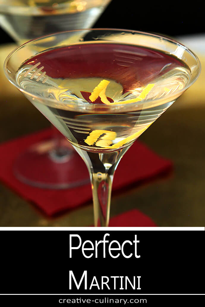 The Perfect Martini Cocktail - Creative Culinary