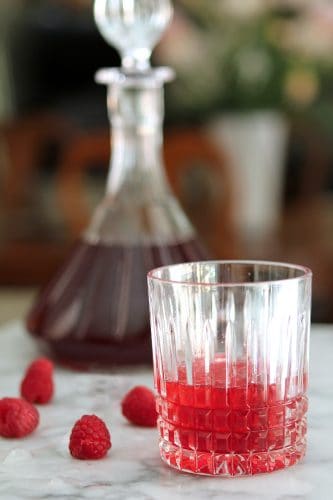 Homemade Raspberry Liqueur - Creative Culinary