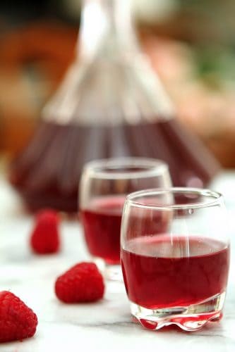 Homemade Raspberry Liqueur - Creative Culinary