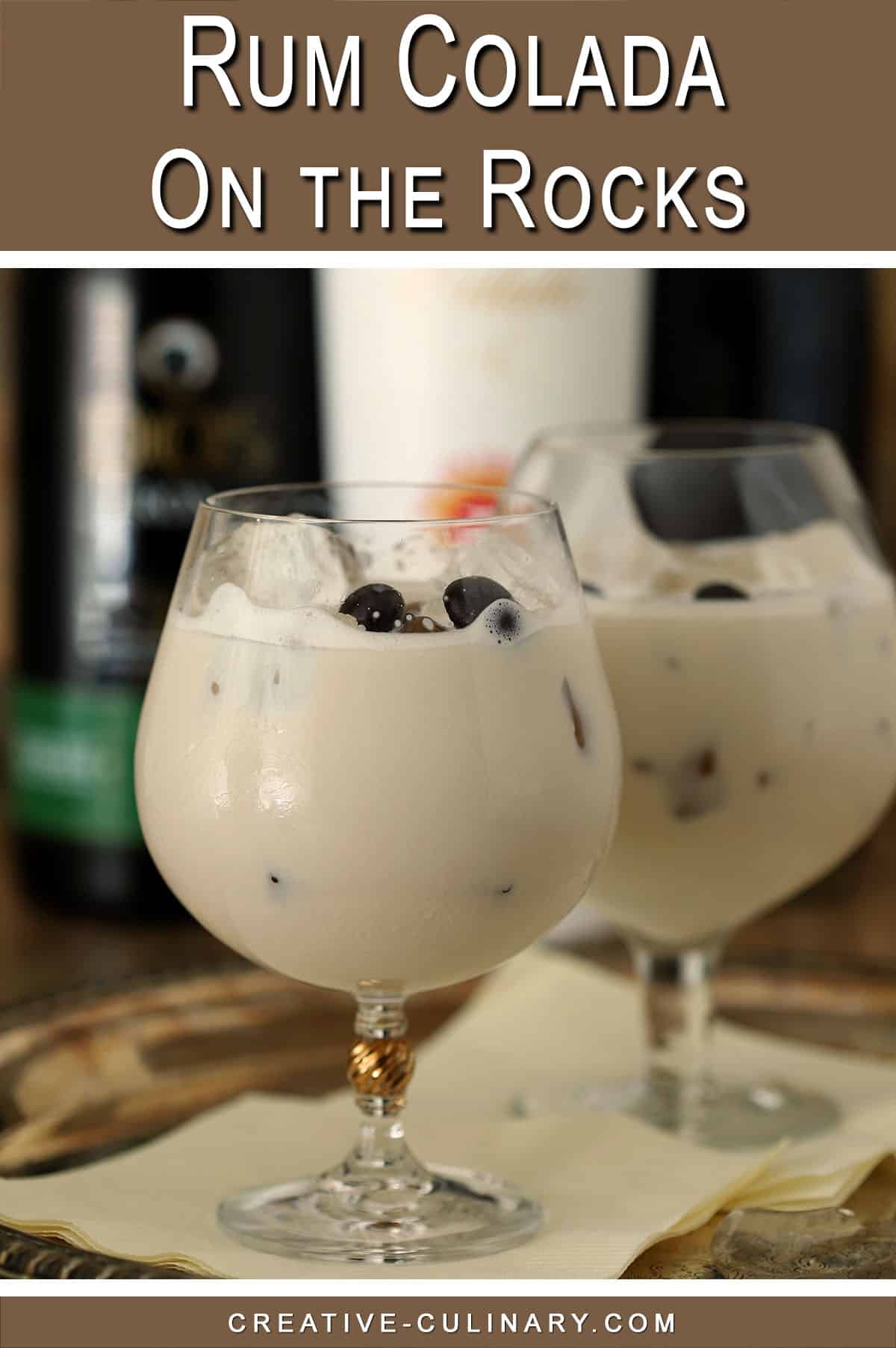 „Rum Colada“ ant uolų - Pasaulio receptai